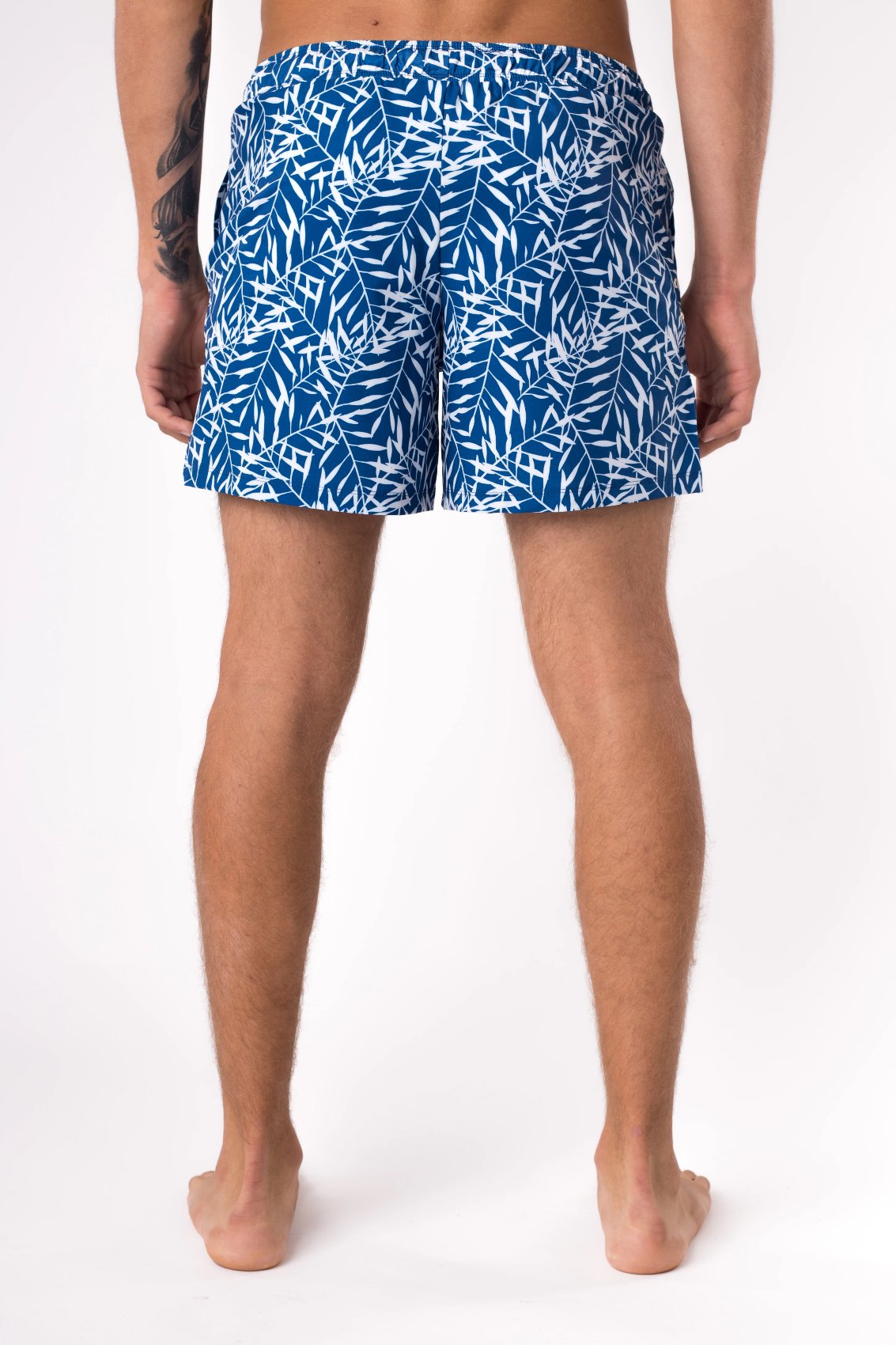 ERIC TRUNK IN COBALT BAMBOO – Copper Bottom Swim